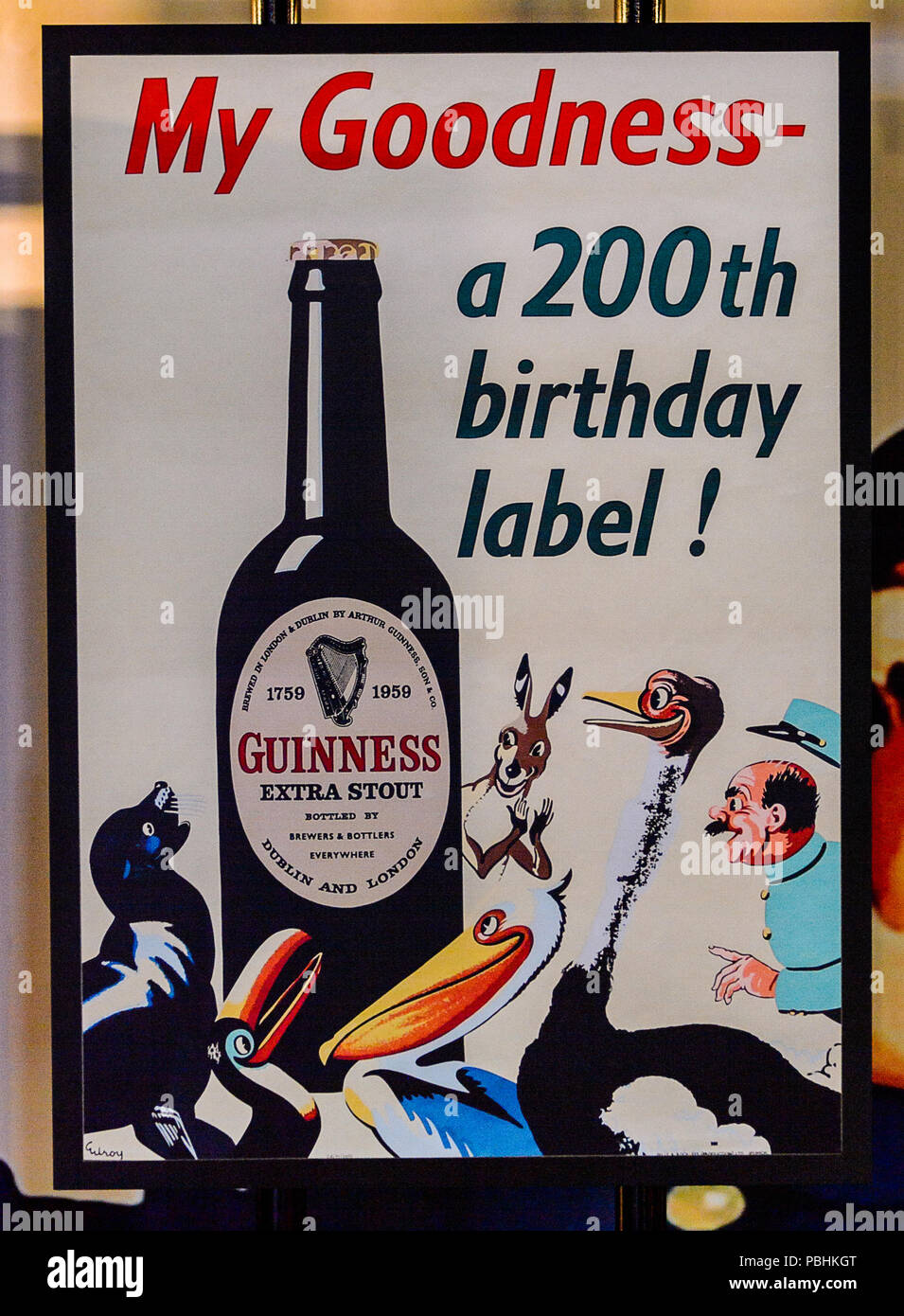 Ireland guinness beer poster in hi-res stock photography and images - Alamy