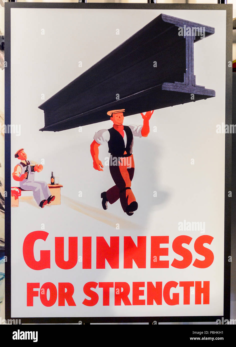 Guinness poster st jame's gate hi-res stock photography and images - Alamy