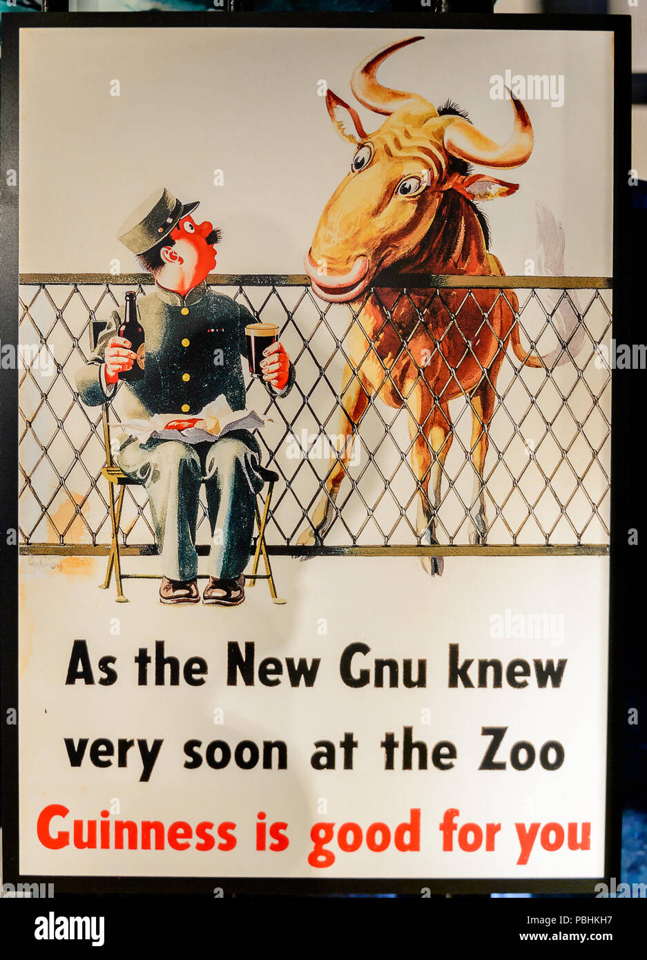 Guinness poster gate hi-res stock photography and images - Alamy