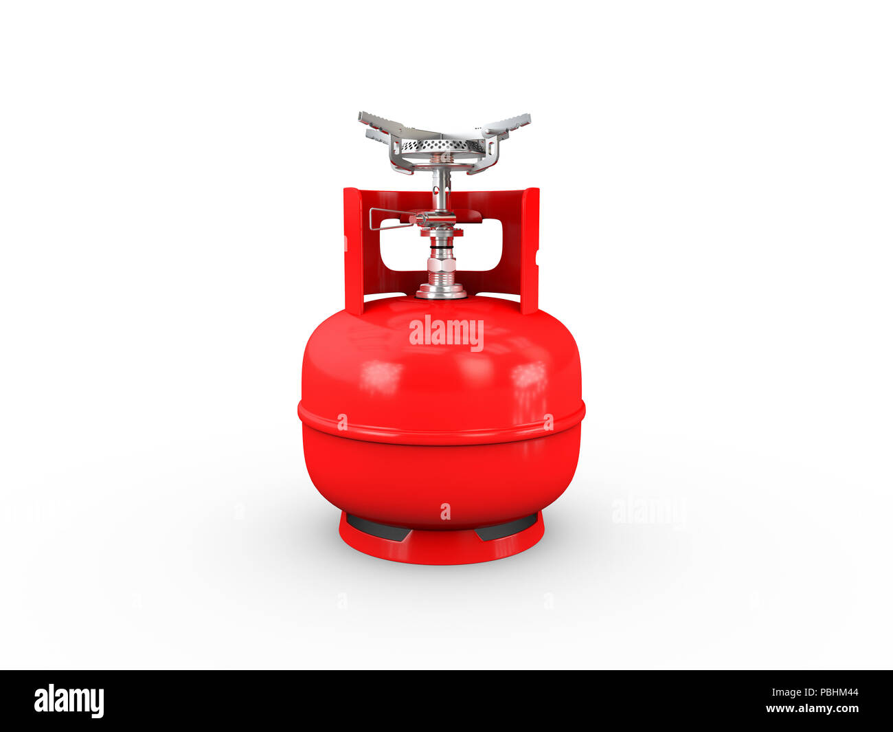 propane cylinder with compressed gas 3d illustration Stock Photo - Alamy