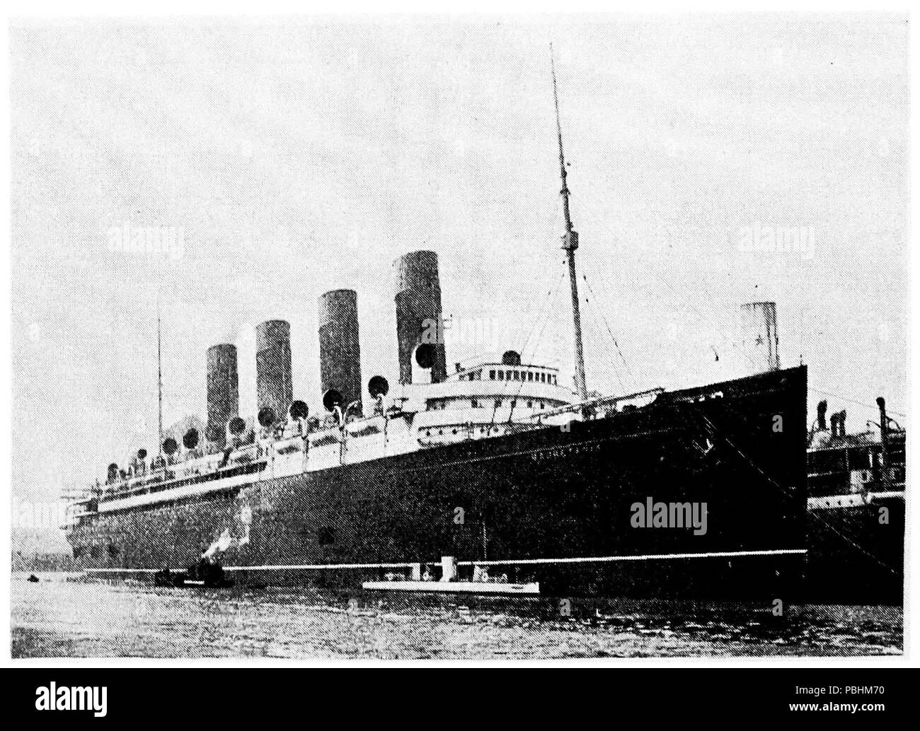 1703 The Steam Turbine, 1911 - Fig 1 - The Turbinia and Mauretania ...