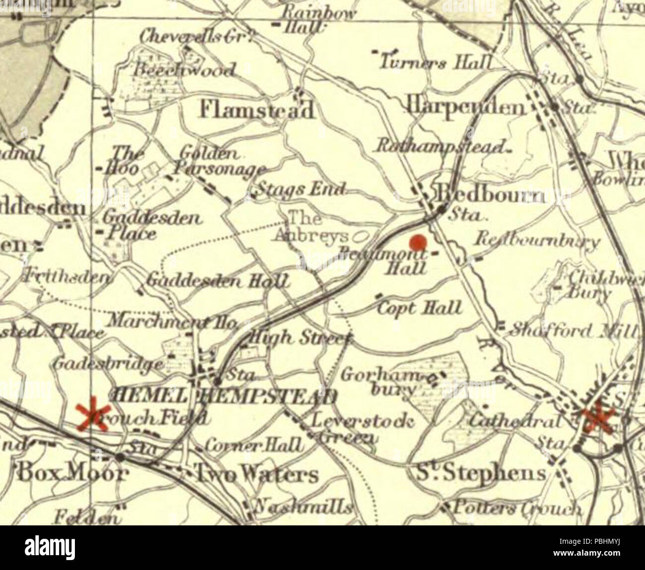 1710 The Victoria history of the County of Hertford Nickey Line Stock ...