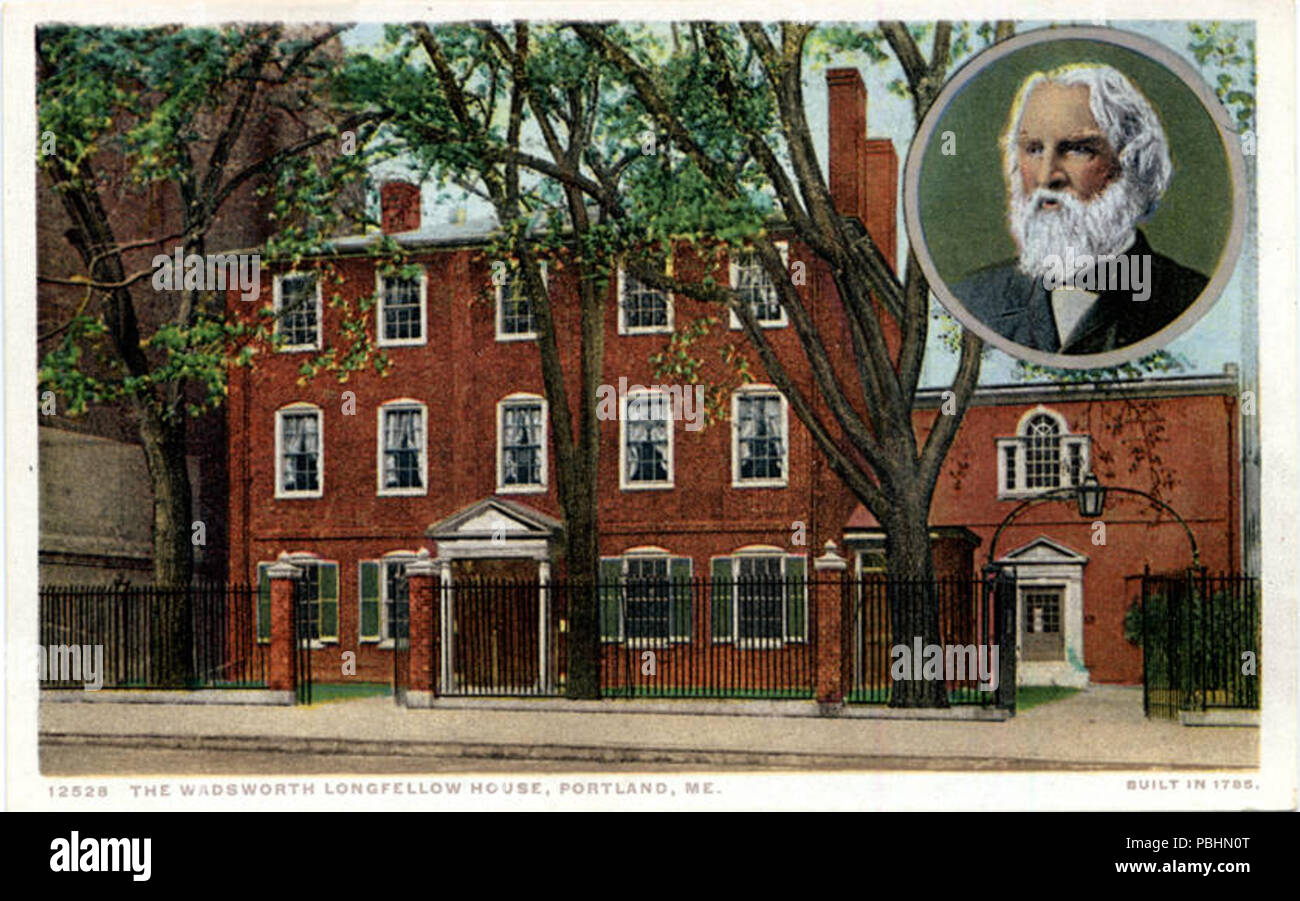 Wadsworth longfellow house hi-res stock photography and images - Alamy
