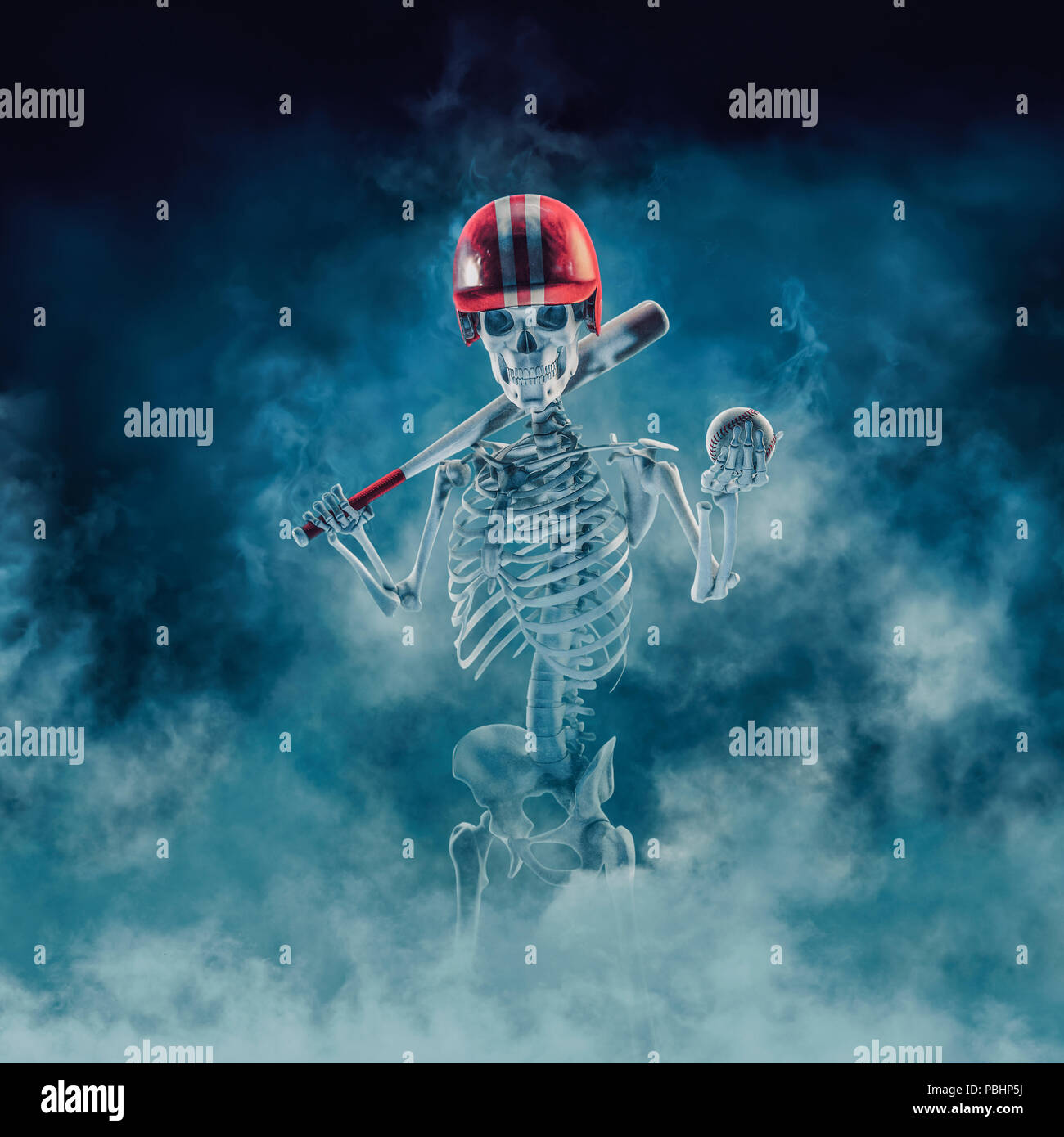 Bat skeleton illustration hi-res stock photography and images - Alamy