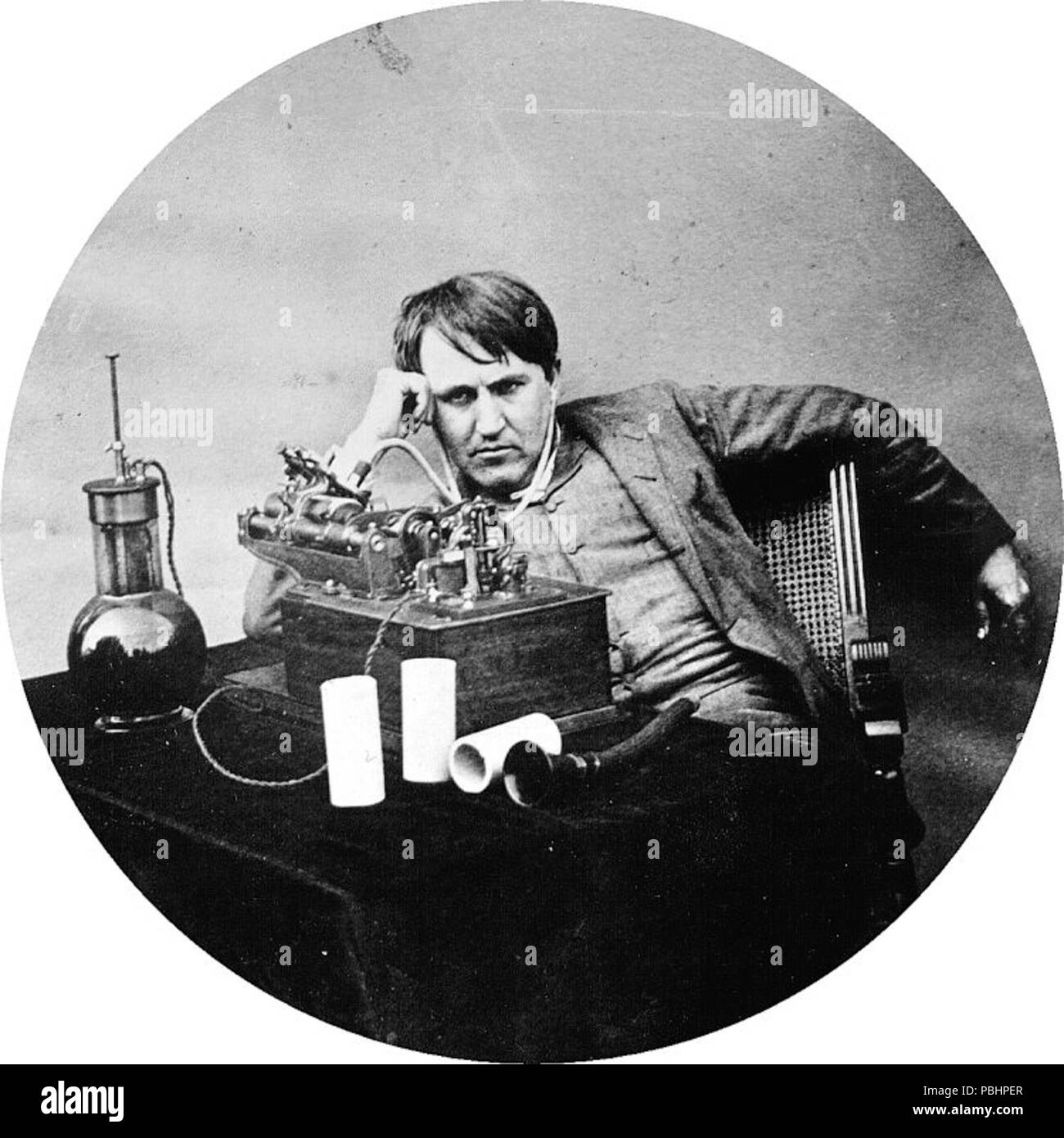 Thomas edison inventions hi-res stock photography and images - Alamy