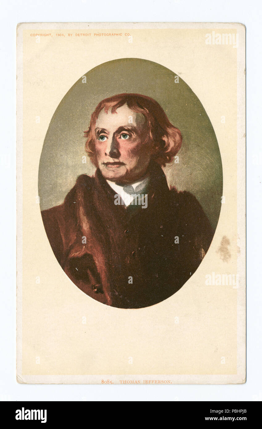 Thomas Jefferson As A Young Man