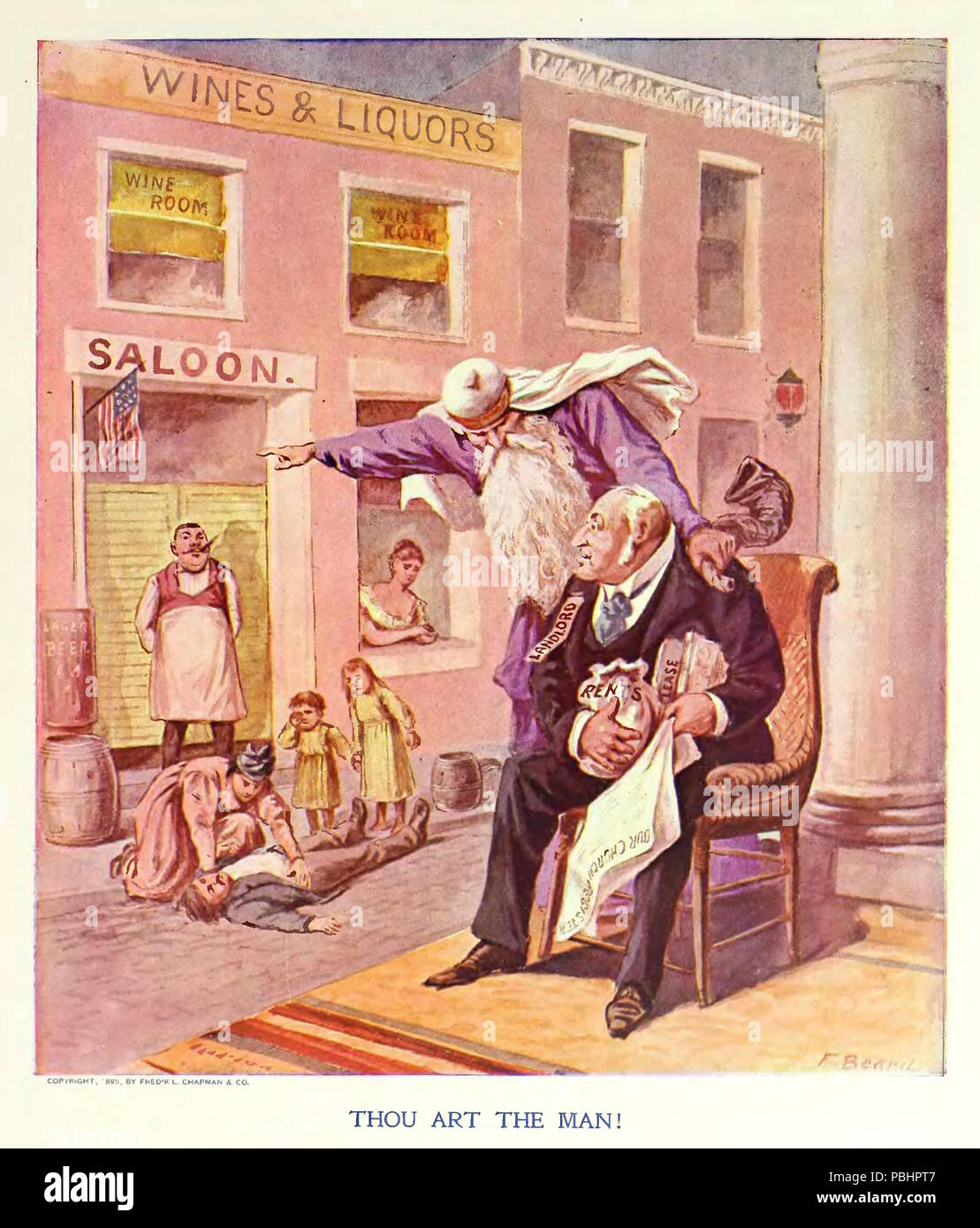Thou art the man hi-res stock photography and images - Alamy