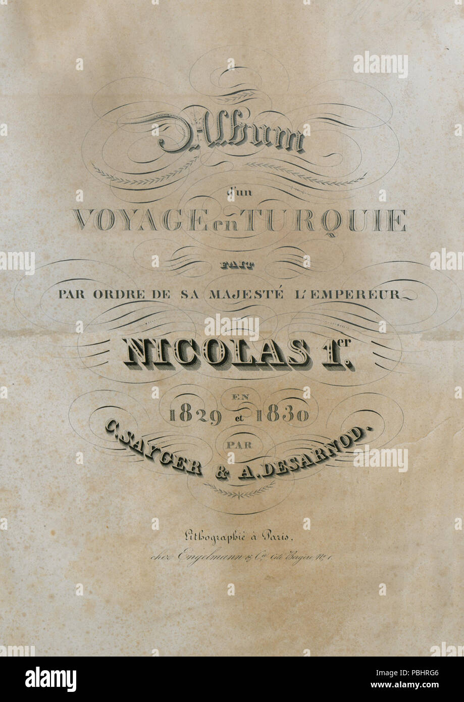 1751 Title page - Sayger C - 1834 Stock Photo - Alamy