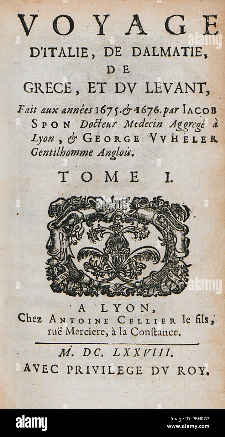 Jacob spon hi-res stock photography and images - Alamy