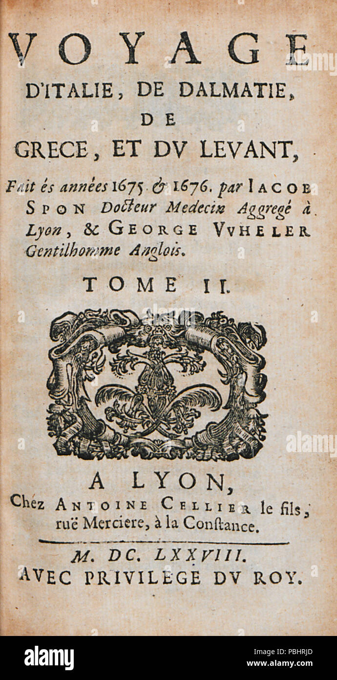 Jacob spon hi-res stock photography and images - Alamy