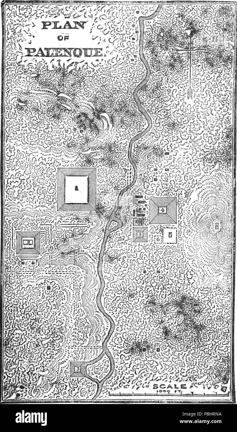 1752 TLM D165 Plan of Palenque Stock Photo - Alamy