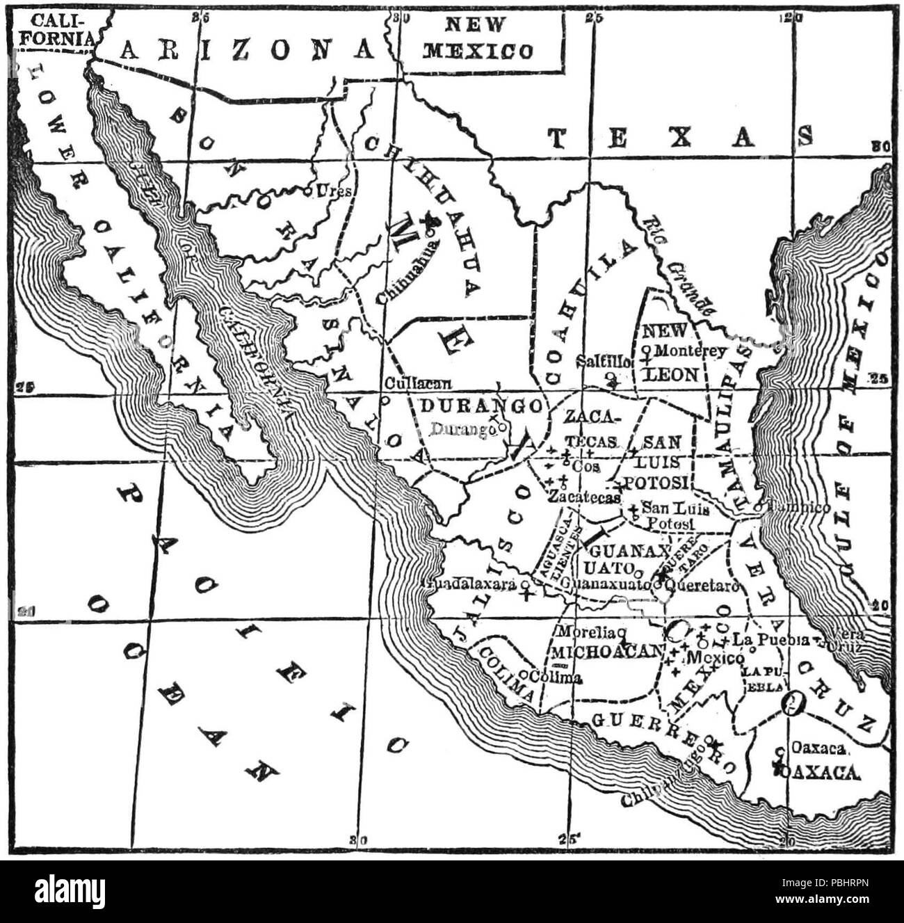 Mission map hi-res stock photography and images - Alamy