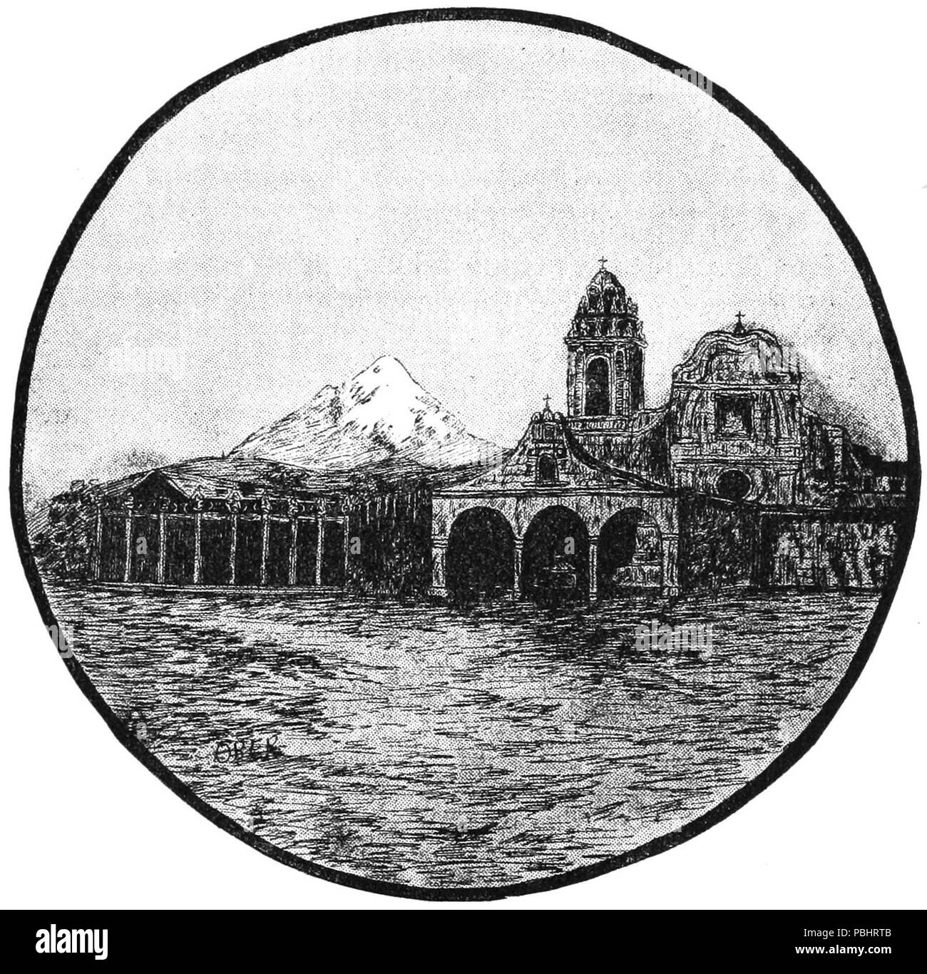 Volcano in eruption from Black and White Stock Photos & Images - Alamy