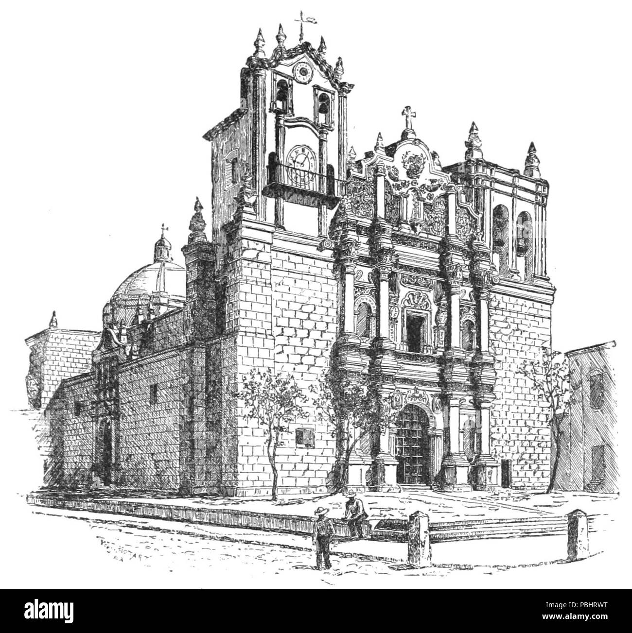 Medieval cathedral building Black and White Stock Photos & Images - Alamy