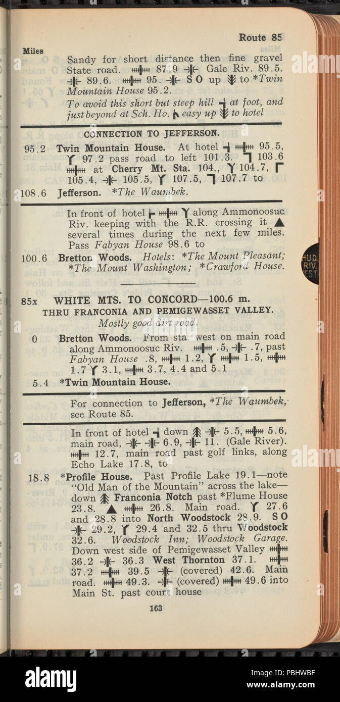 1764 Tour book (NYPL b13679865-5090617 Stock Photo - Alamy