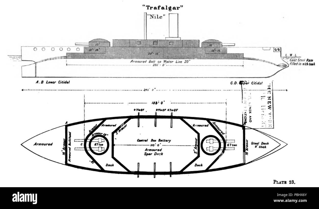 Trafalgar battle of Black and White Stock Photos & Images - Alamy