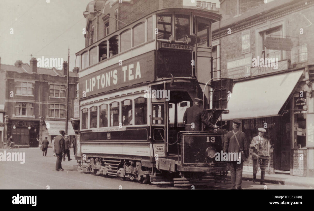 England tram history historical hi-res stock photography and images - Alamy