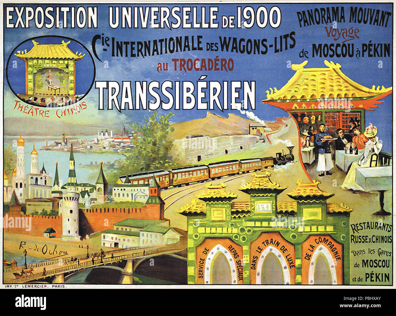 Russia trans siberian railway 1900 hi-res stock photography and images ...