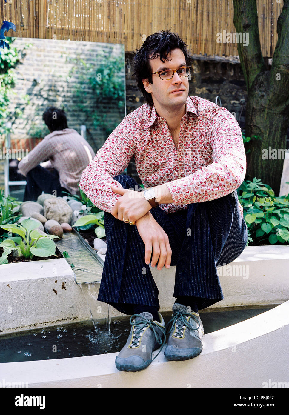 Marcus Brigstocke, English comedian, actor and satirist photographed in ...