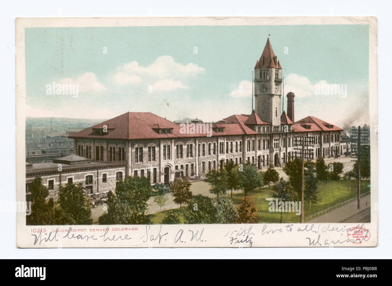Denver union station railway train hi-res stock photography and images ...