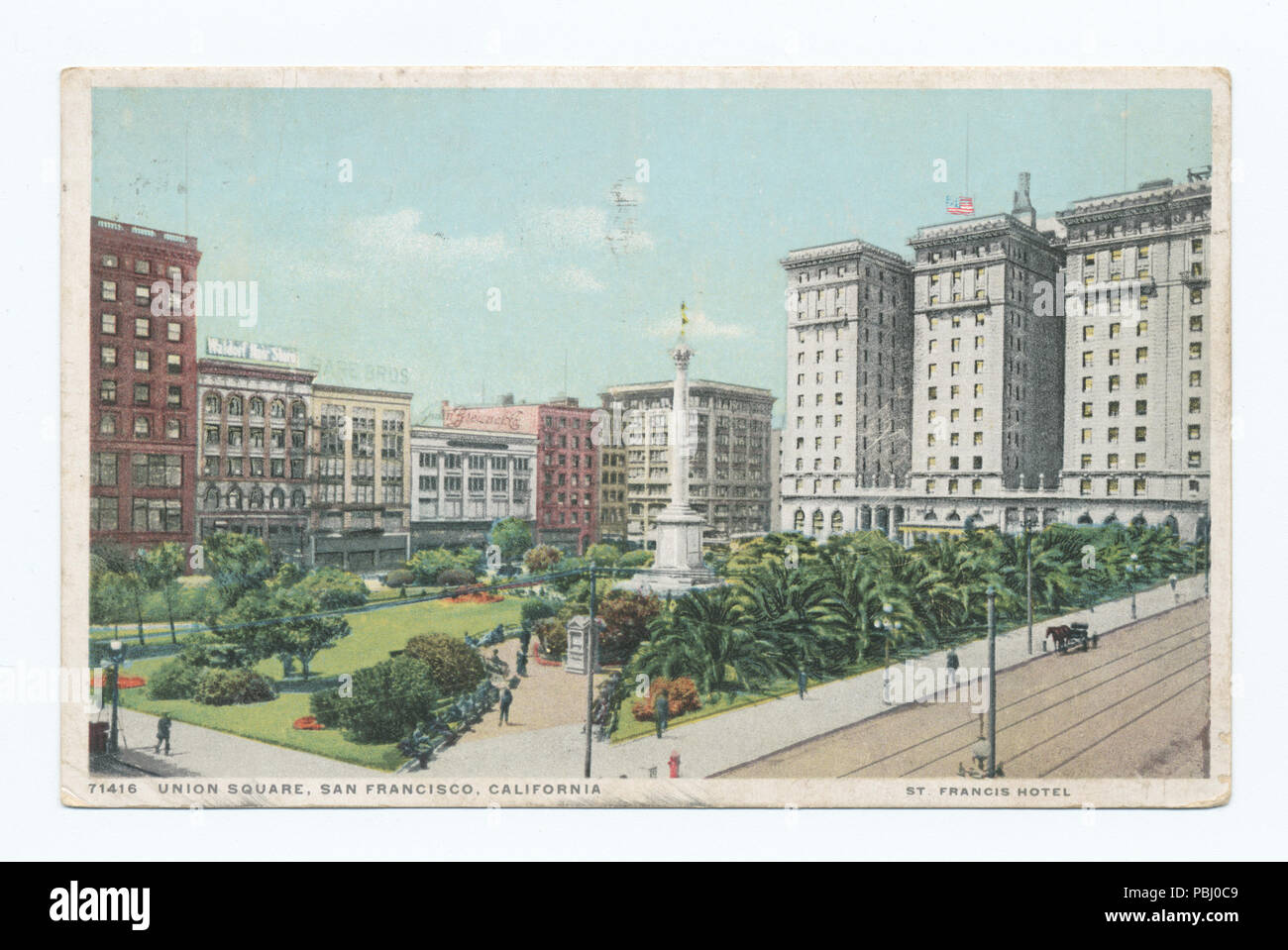 Vintage photo of union square hi-res stock photography and images - Alamy