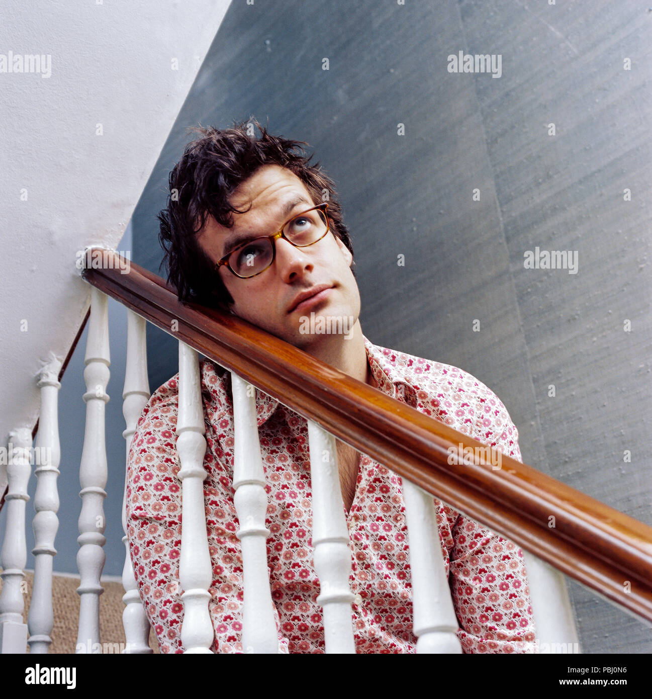 Marcus Brigstocke, English comedian, actor and satirist photographed in ...