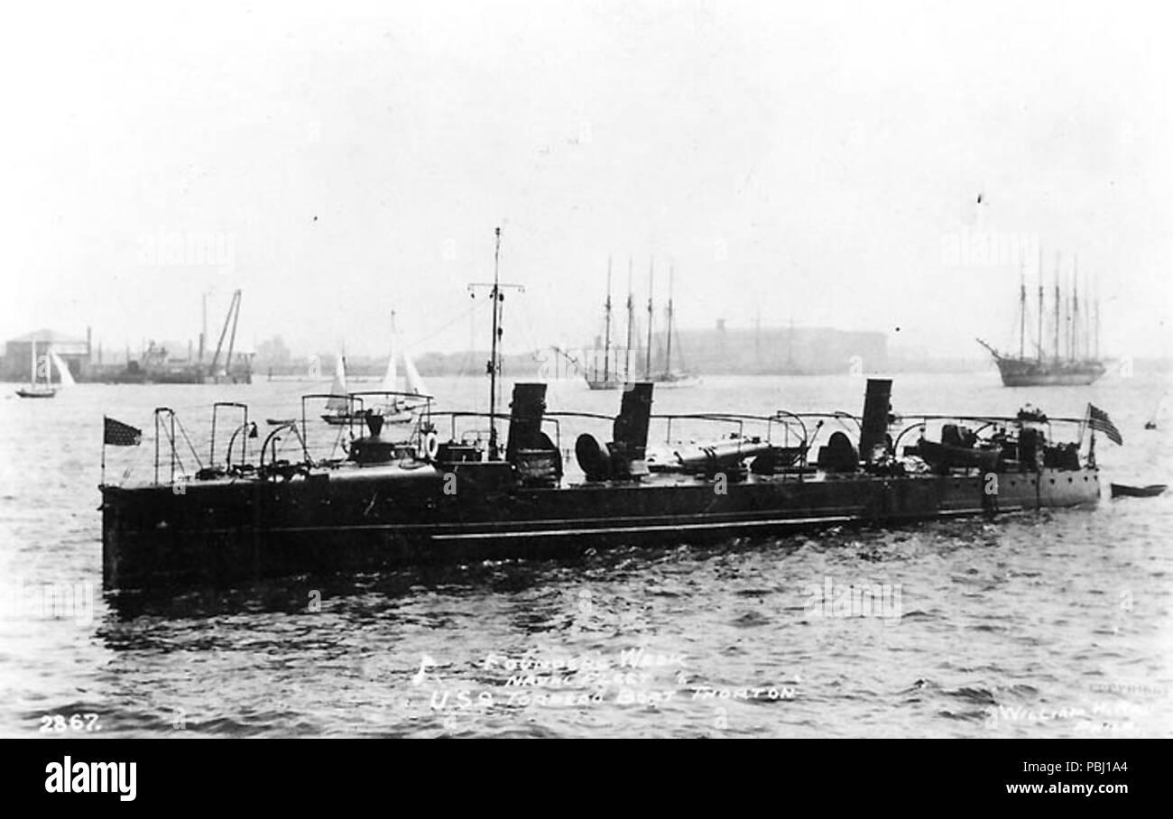 1796 USS Thornton - NH 63753 Stock Photo - Alamy