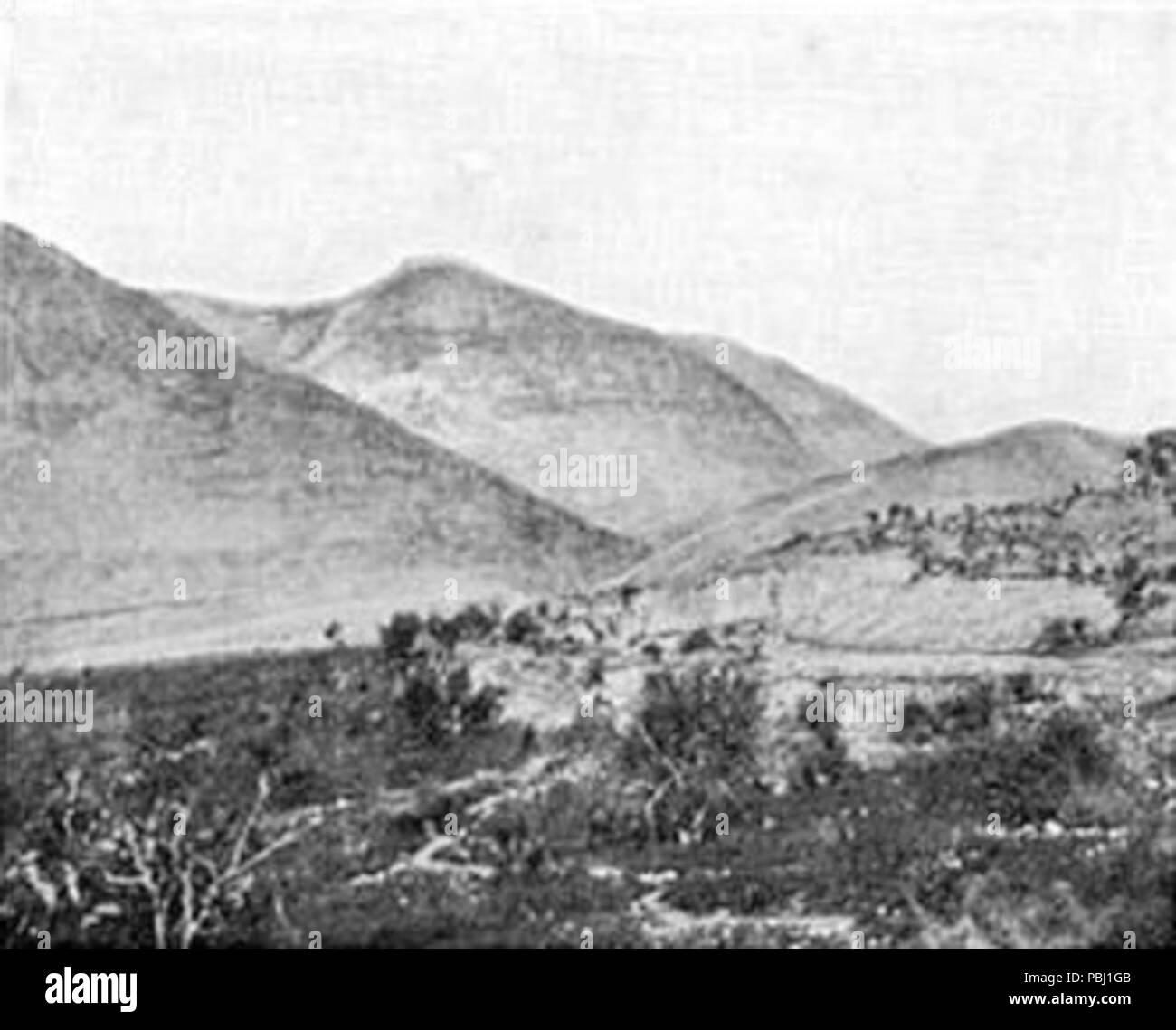 Jericho archaeology Black and White Stock Photos & Images - Alamy