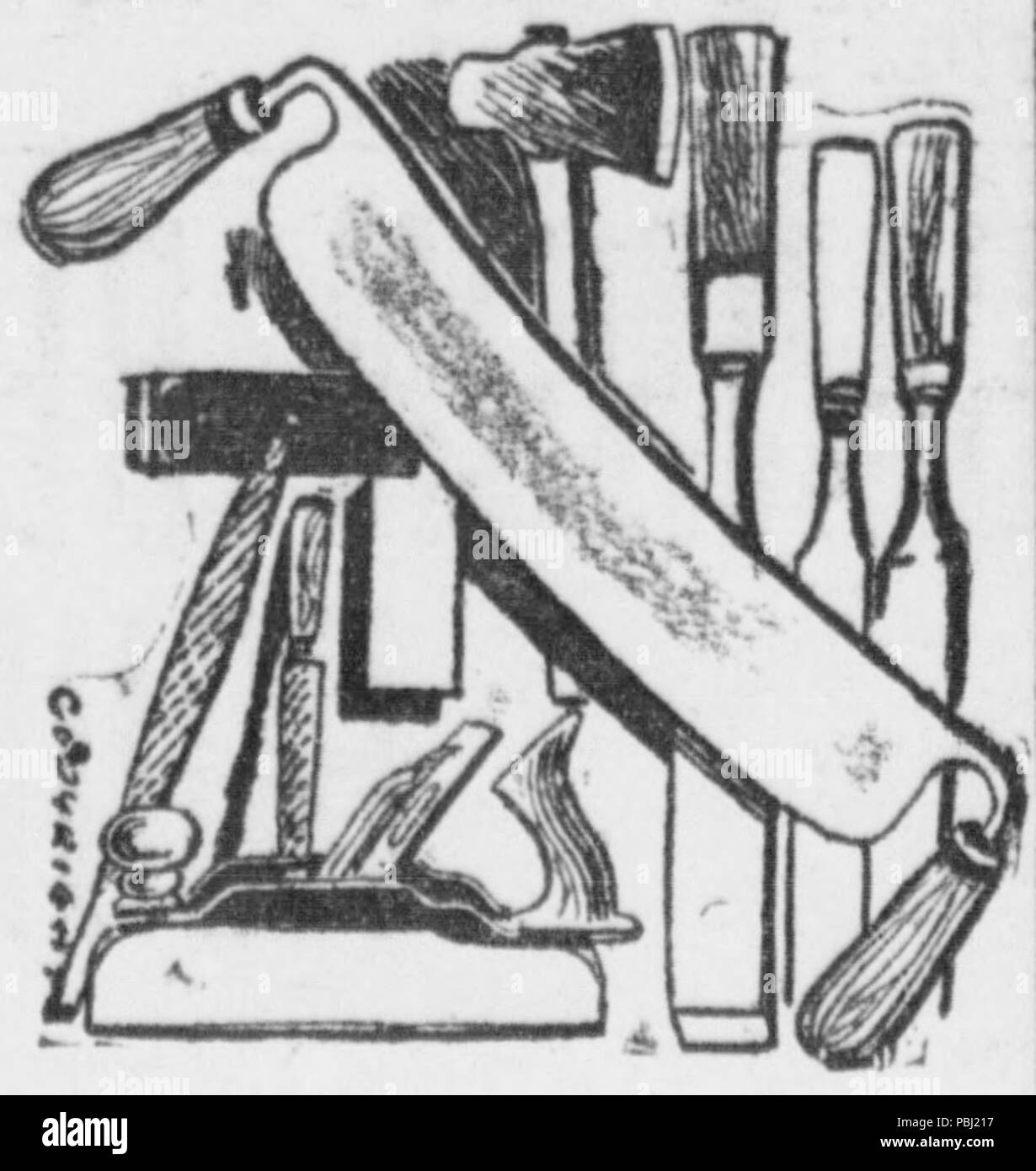 Various historical tools hi-res stock photography and images - Alamy