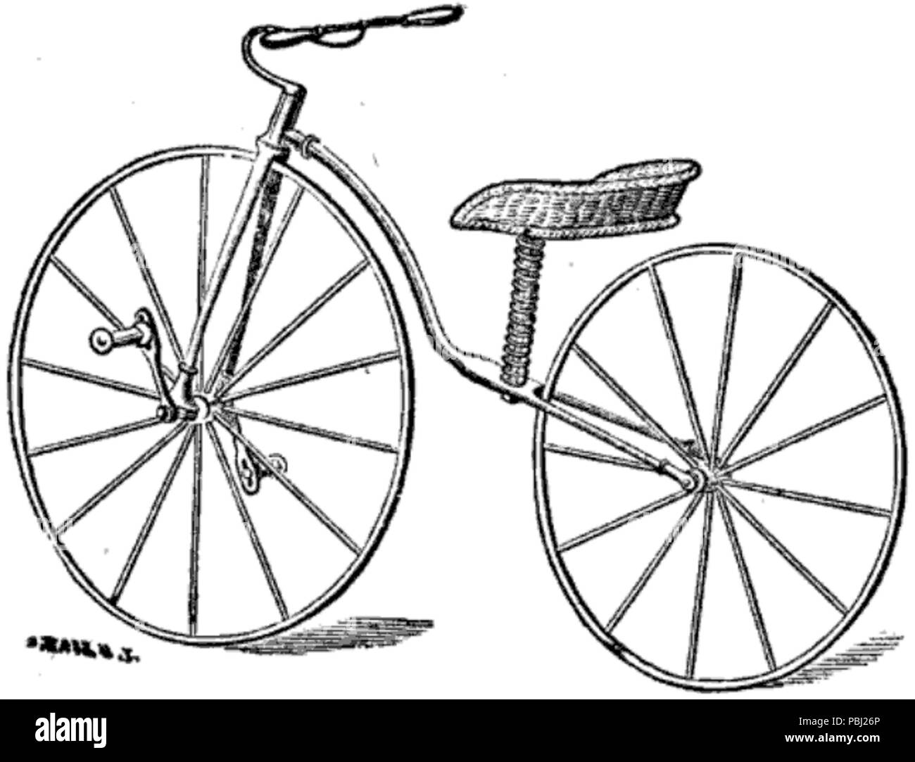 Velocipede 19th century hi-res stock photography and images - Alamy