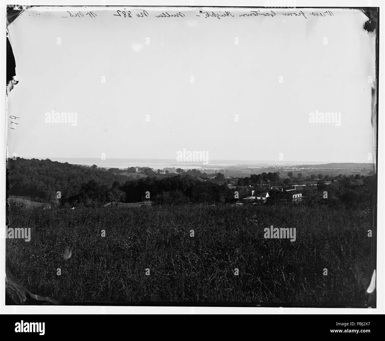 Map of georgetown washington Black and White Stock Photos & Images - Alamy