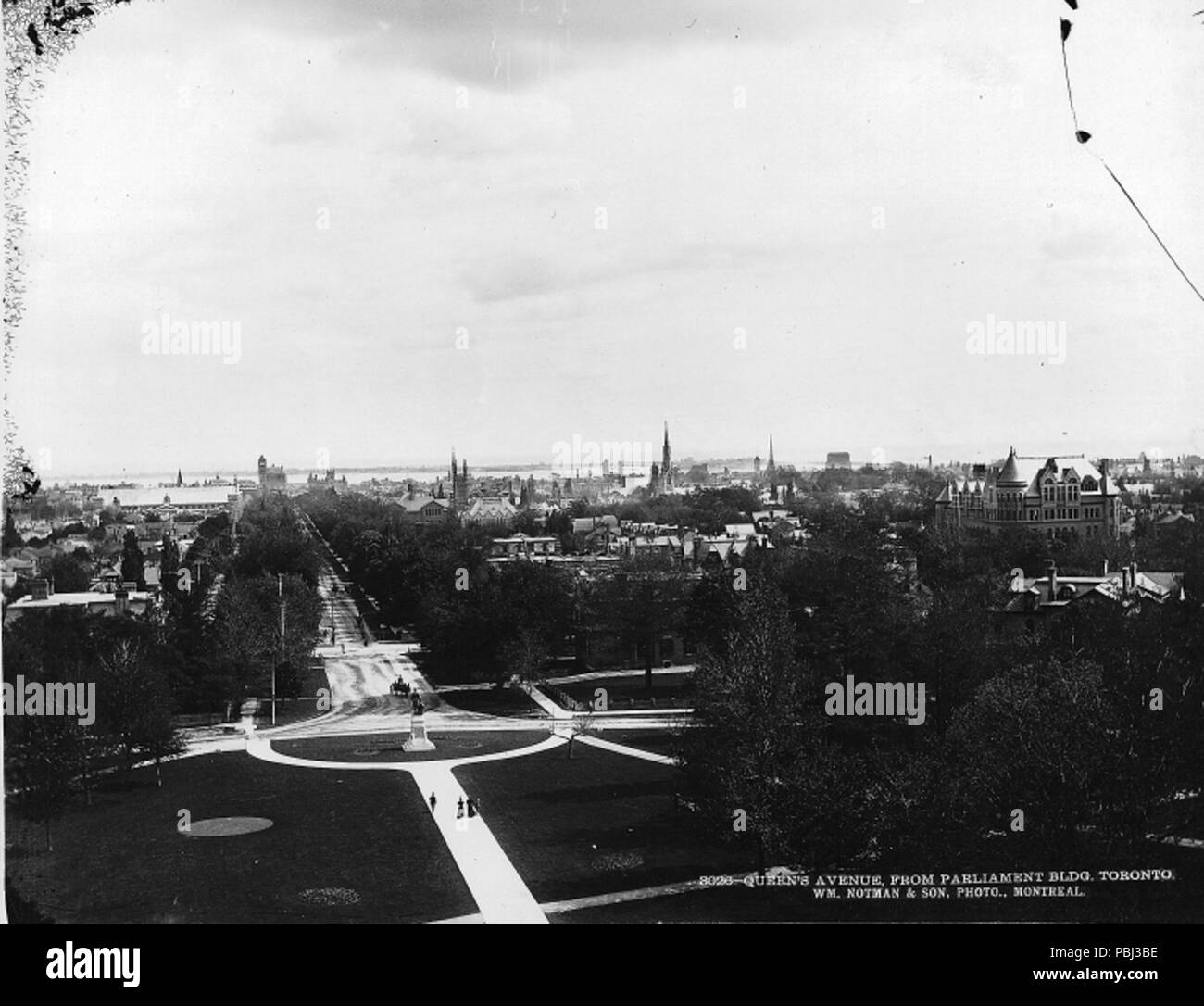 View from government building Black and White Stock Photos & Images - Alamy