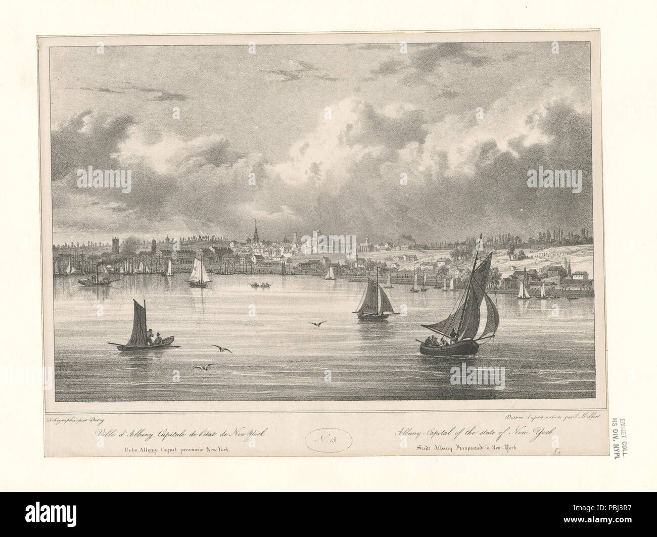 Map of new york 1820 hi-res stock photography and images - Alamy