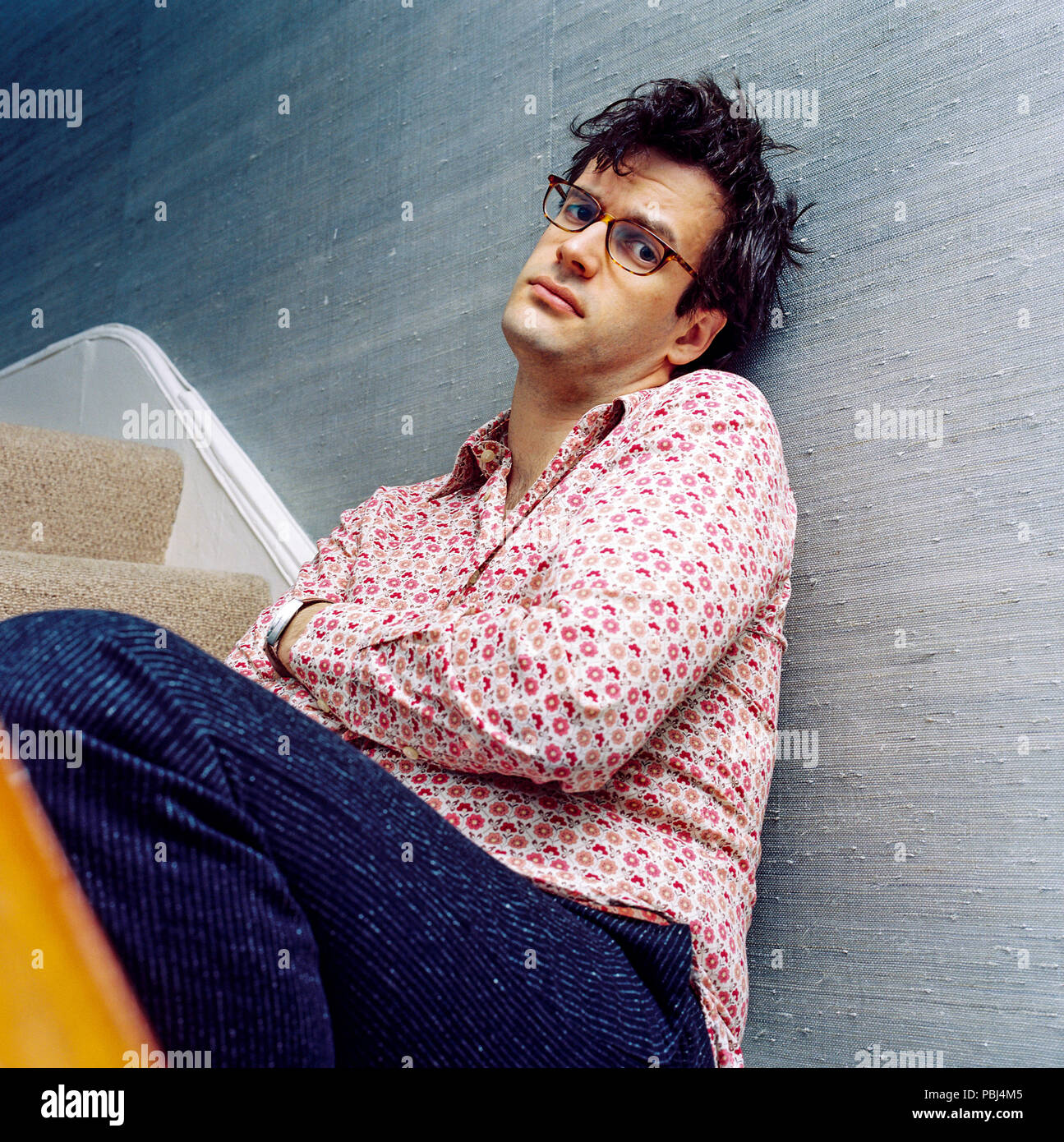 Marcus Brigstocke, English comedian, actor and satirist photographed in ...