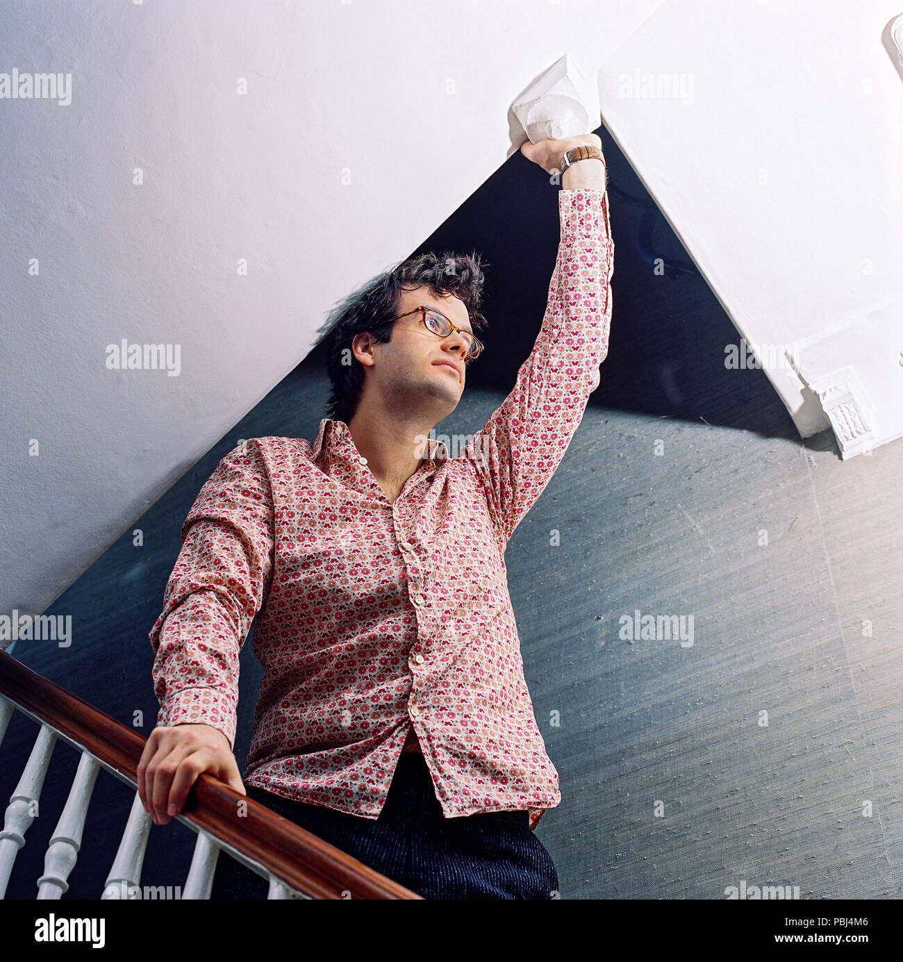 Marcus Brigstocke, English comedian, actor and satirist photographed in ...