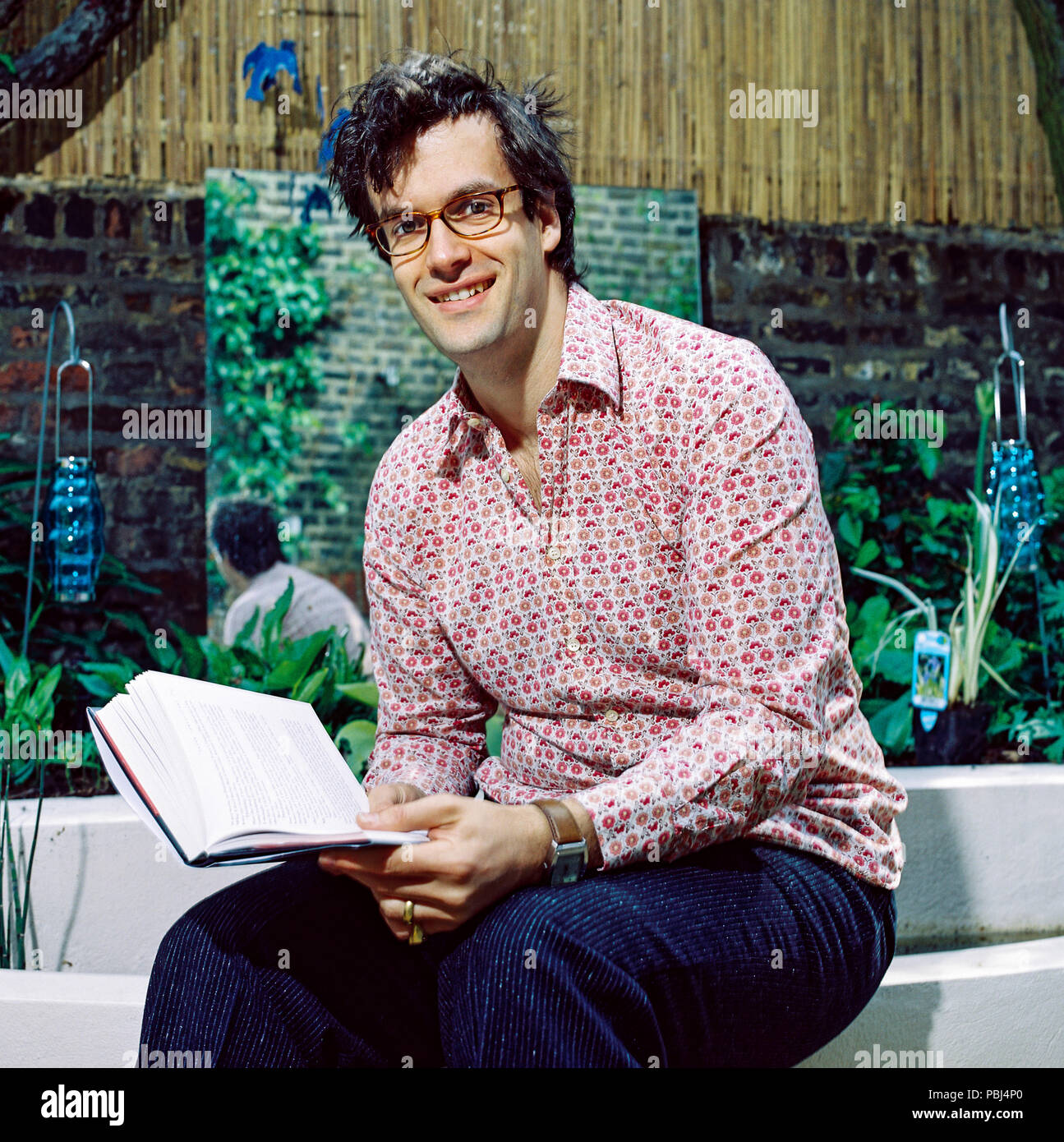 Marcus Brigstocke, English comedian, actor and satirist photographed in ...