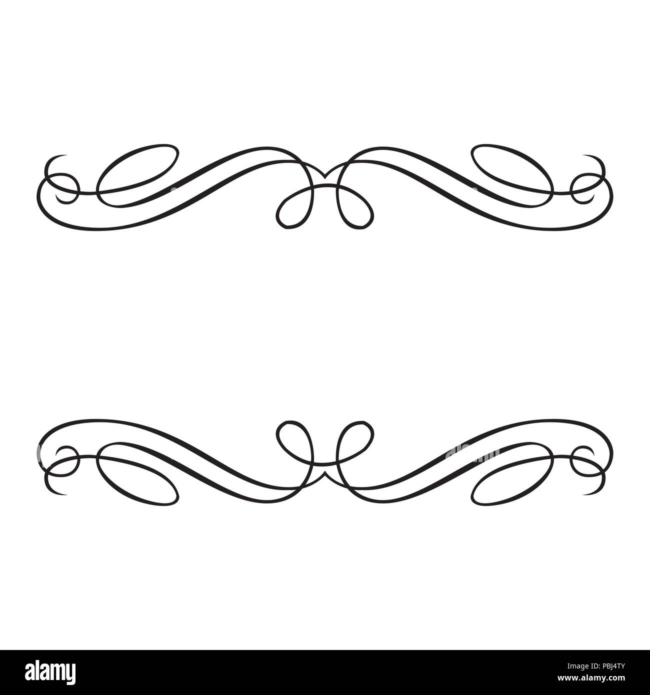 Simple Calligraphy Lines