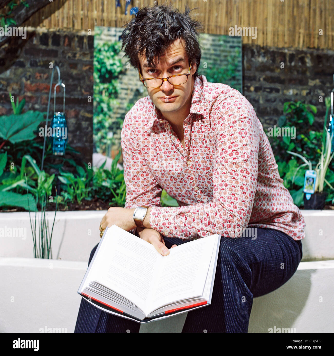 Marcus Brigstocke, English comedian, actor and satirist photographed in ...