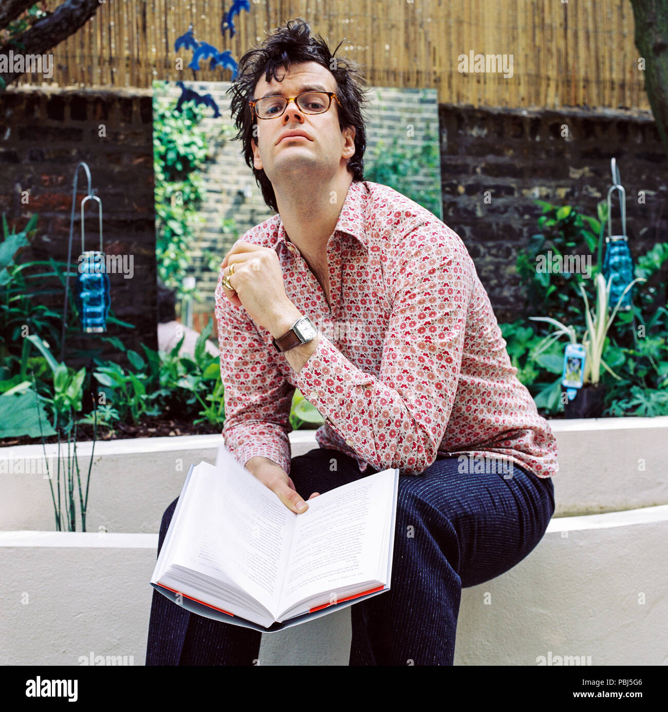 Marcus Brigstocke, English comedian, actor and satirist photographed in ...