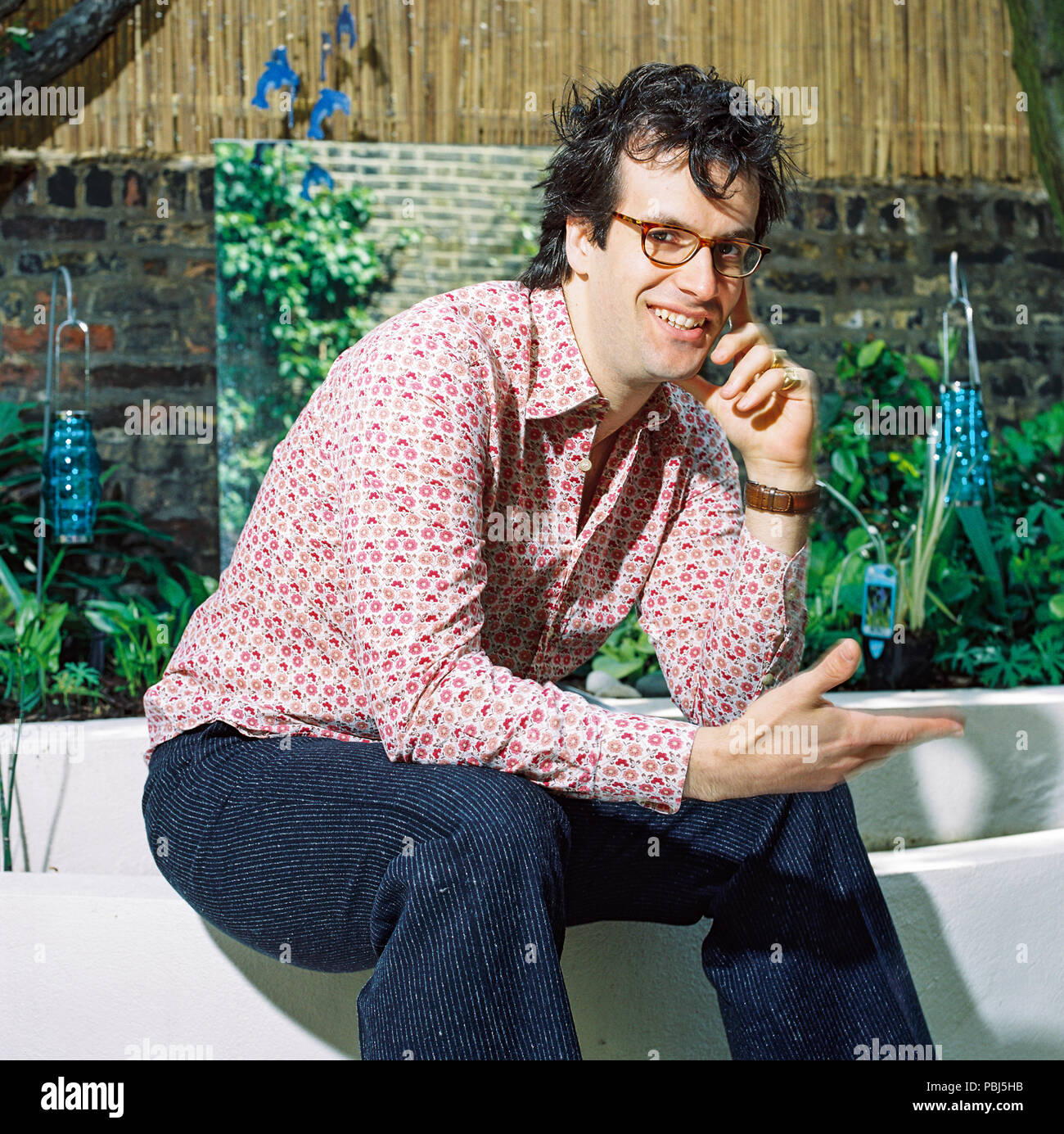 Marcus Brigstocke, English comedian, actor and satirist photographed in ...