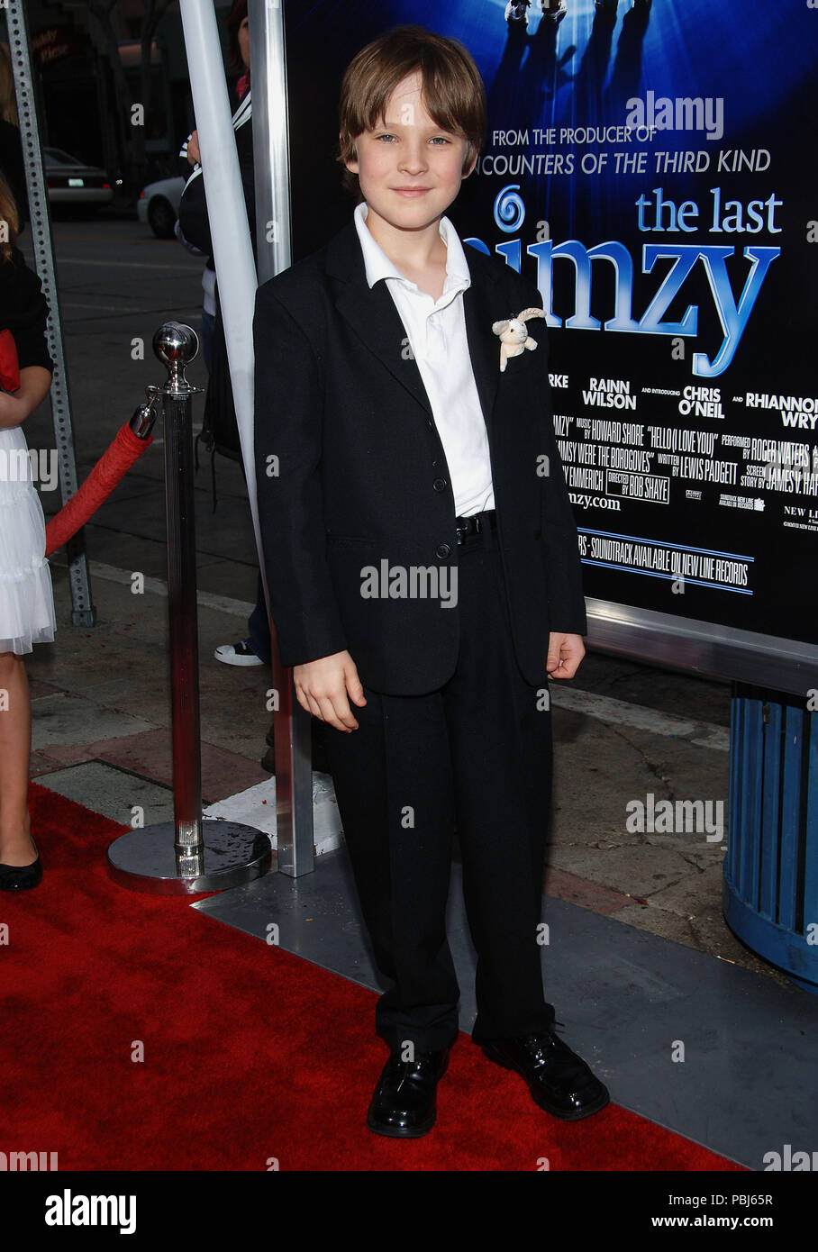 Chris O'Neil arriving at the Mimzy Premiere at the Westwood Village ...