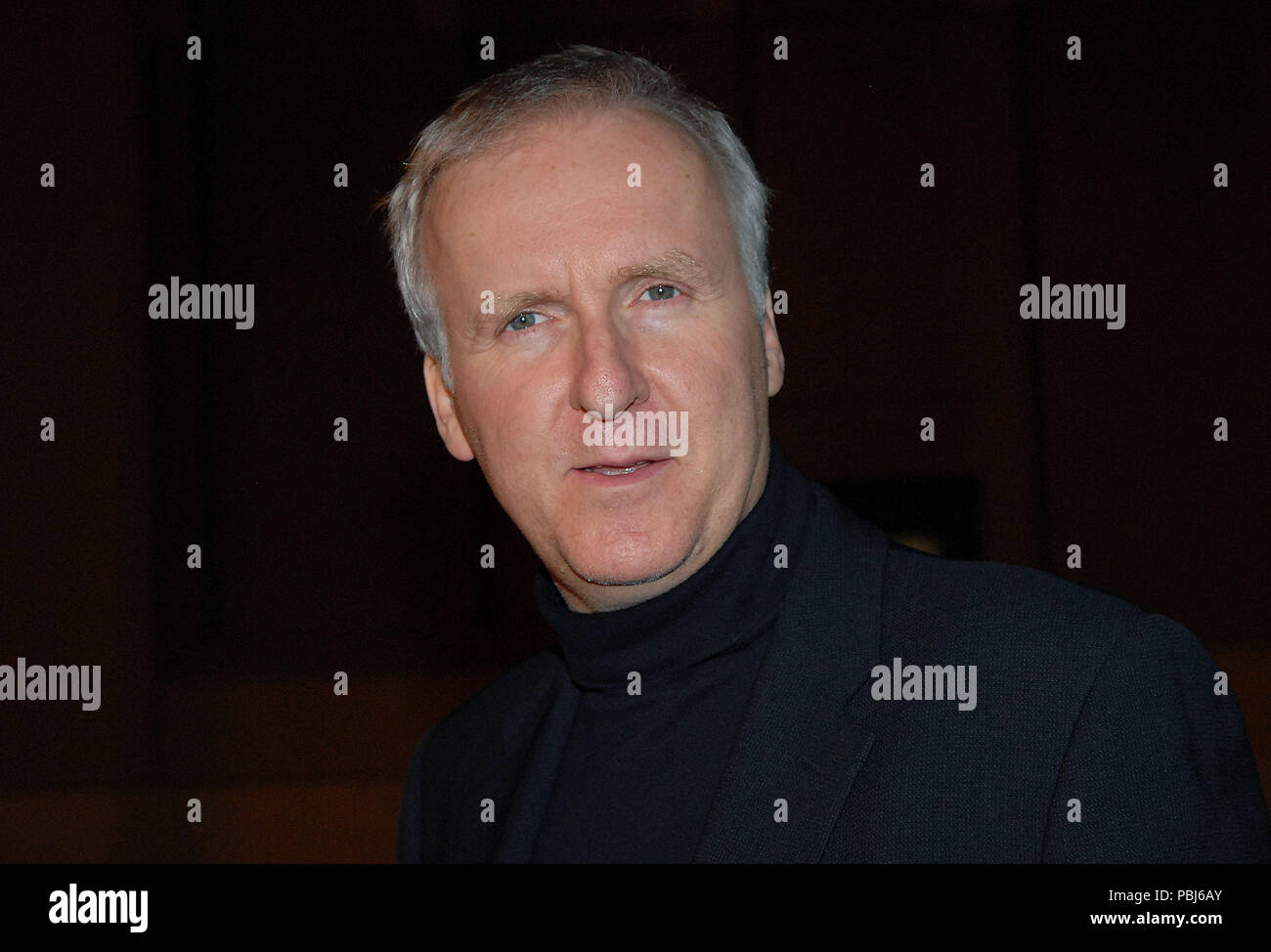 James Cameron arriving at the Jules Verne Adventure Film Festival ...