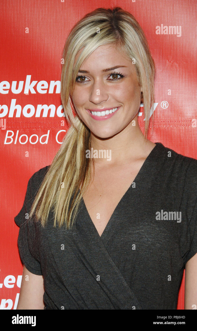 Kristin Cavalleri arriving at theRock N' Bowl Celebrity Bowling at the ...