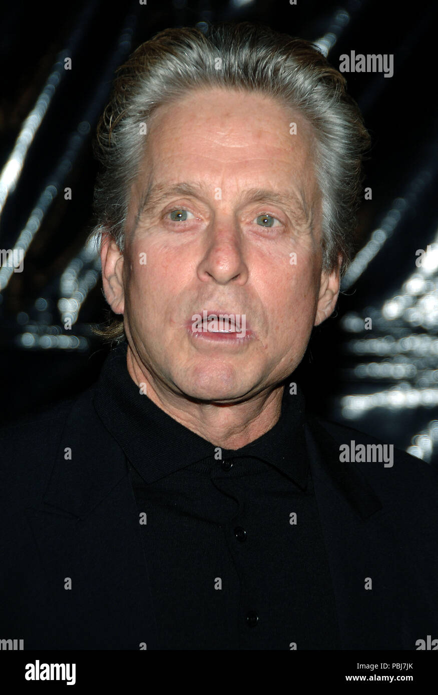 Michael Douglas arriving at A Fine Romance to Benefit The Motion ...