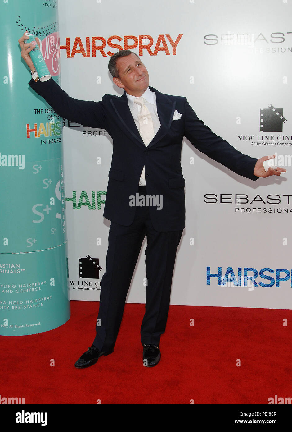 the director Adam Shankman arriving at the HAIRSPRAY Premiere at the ...