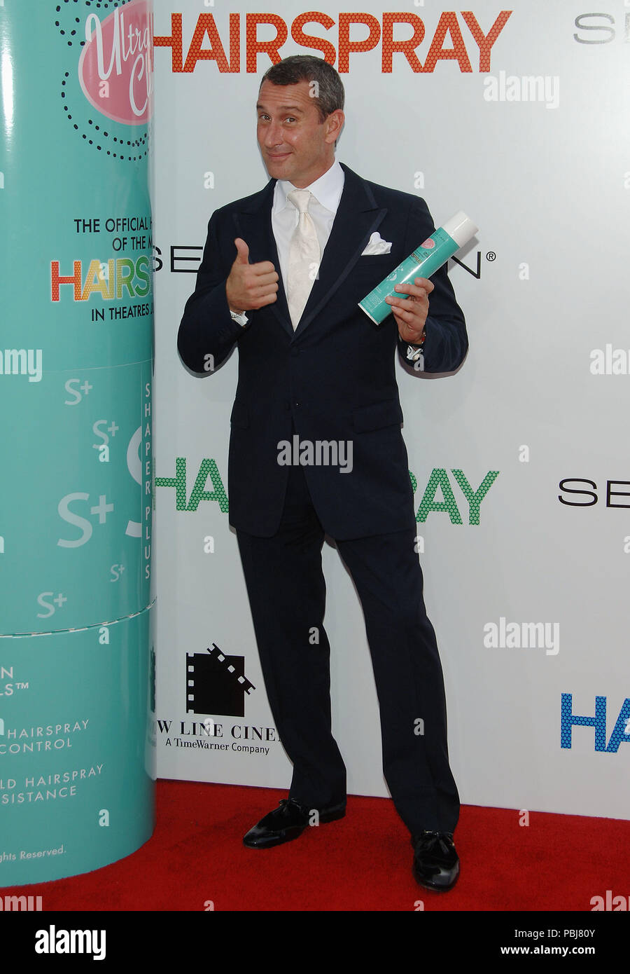 the director Adam Shankman arriving at the HAIRSPRAY Premiere at the ...