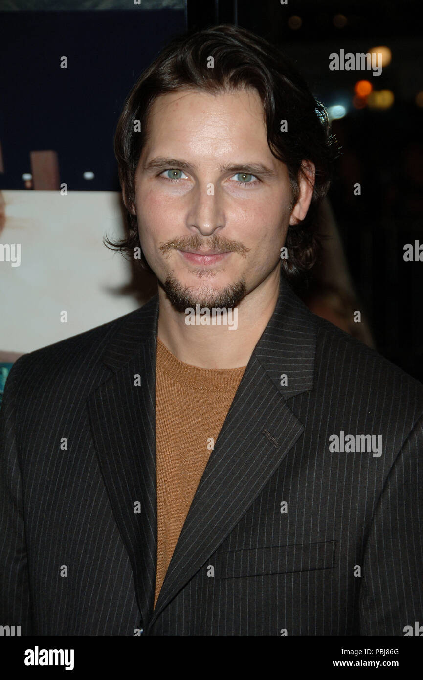 Peter Faccinelli arriving at the BABEL Premiere at the Westwood Theatre ...