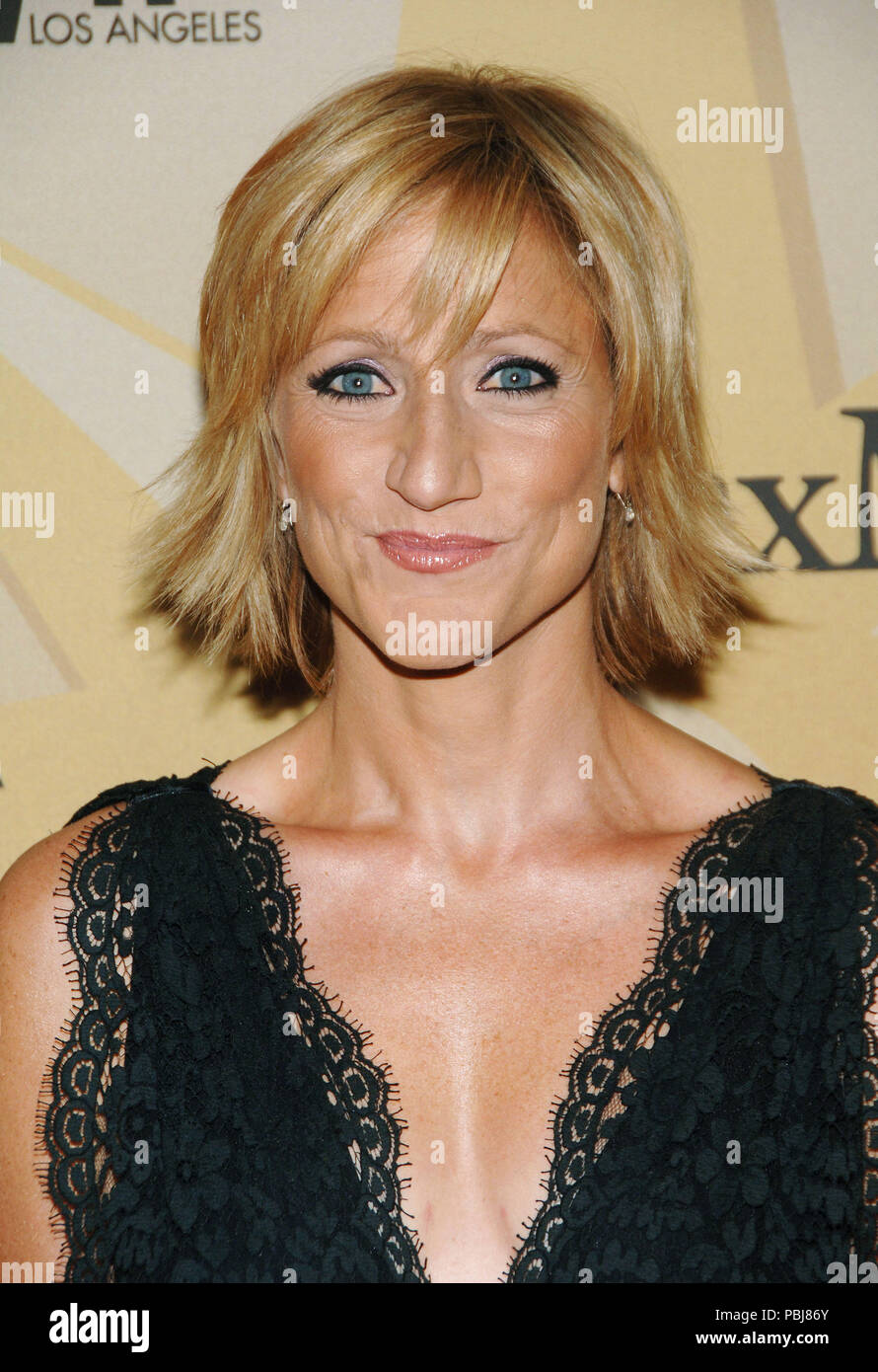 Edie Falco arriving at the Women in Film and Crystal Awards at the ...
