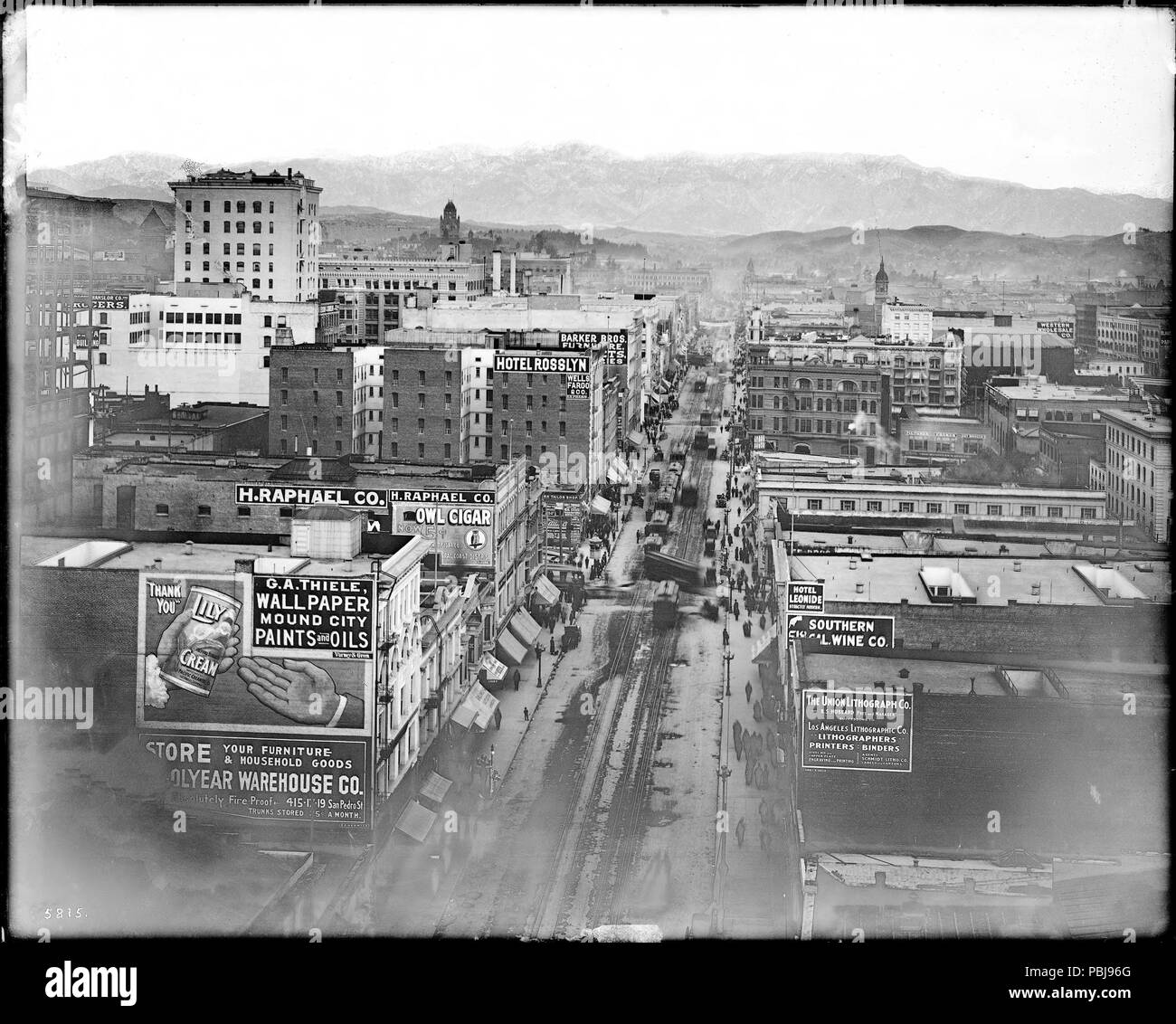 1813 View of Main Street looking north from the Pacific Electric ...