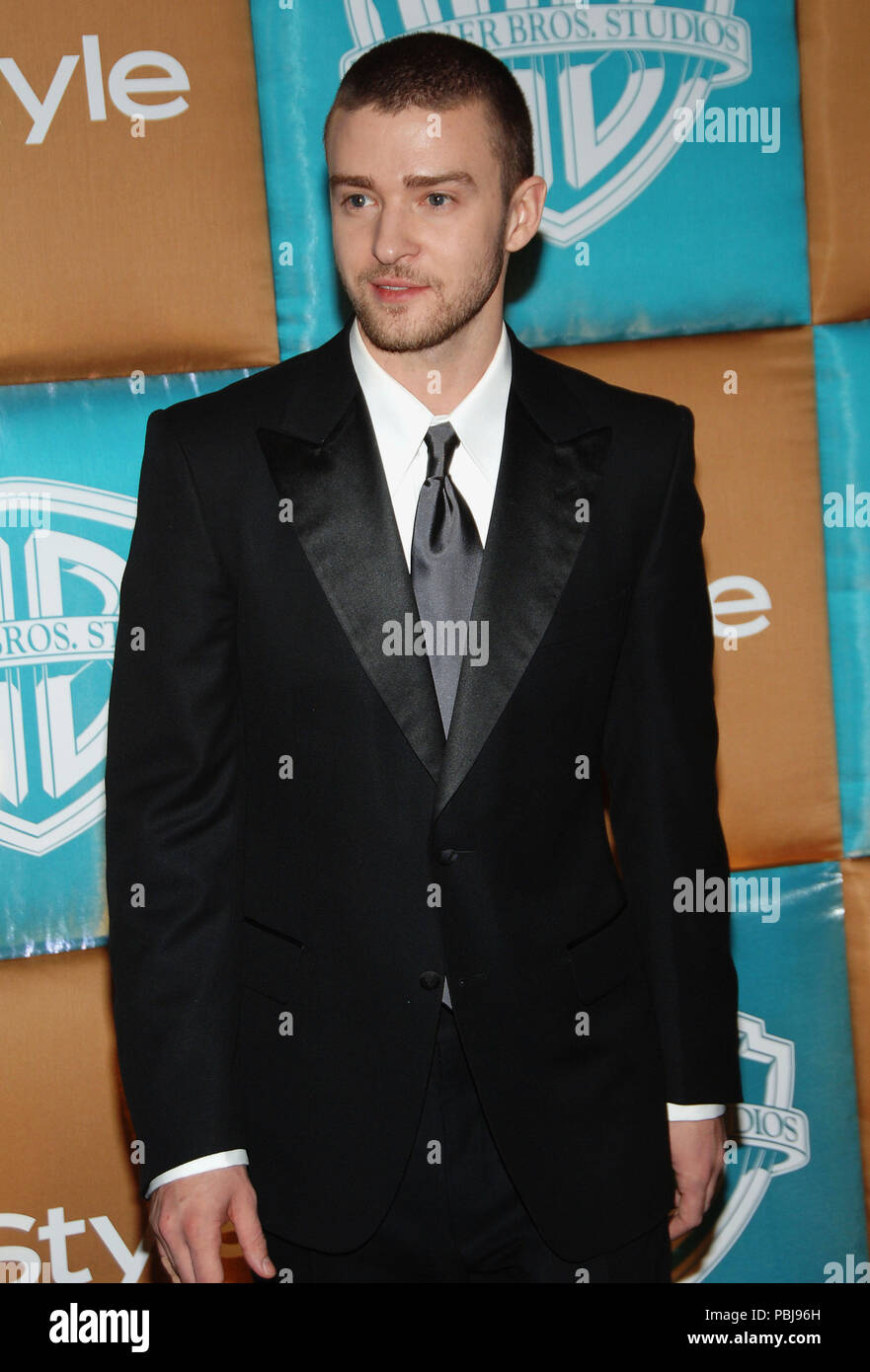 Justin Timberlake arriving at the IN STYLE Party ( Golden Globes ) at ...